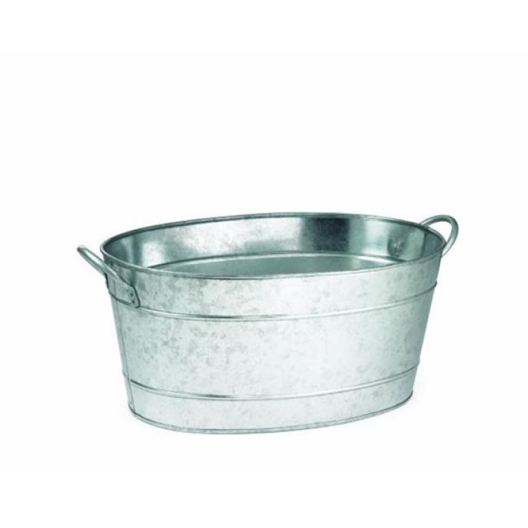 Galvanized Aluminum Beverage Tub - Party Perfect Rentals