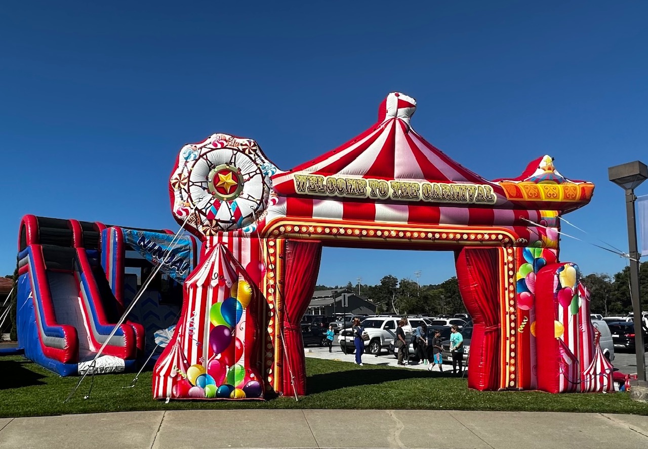 Carnival Arch - Party Perfect Rentals